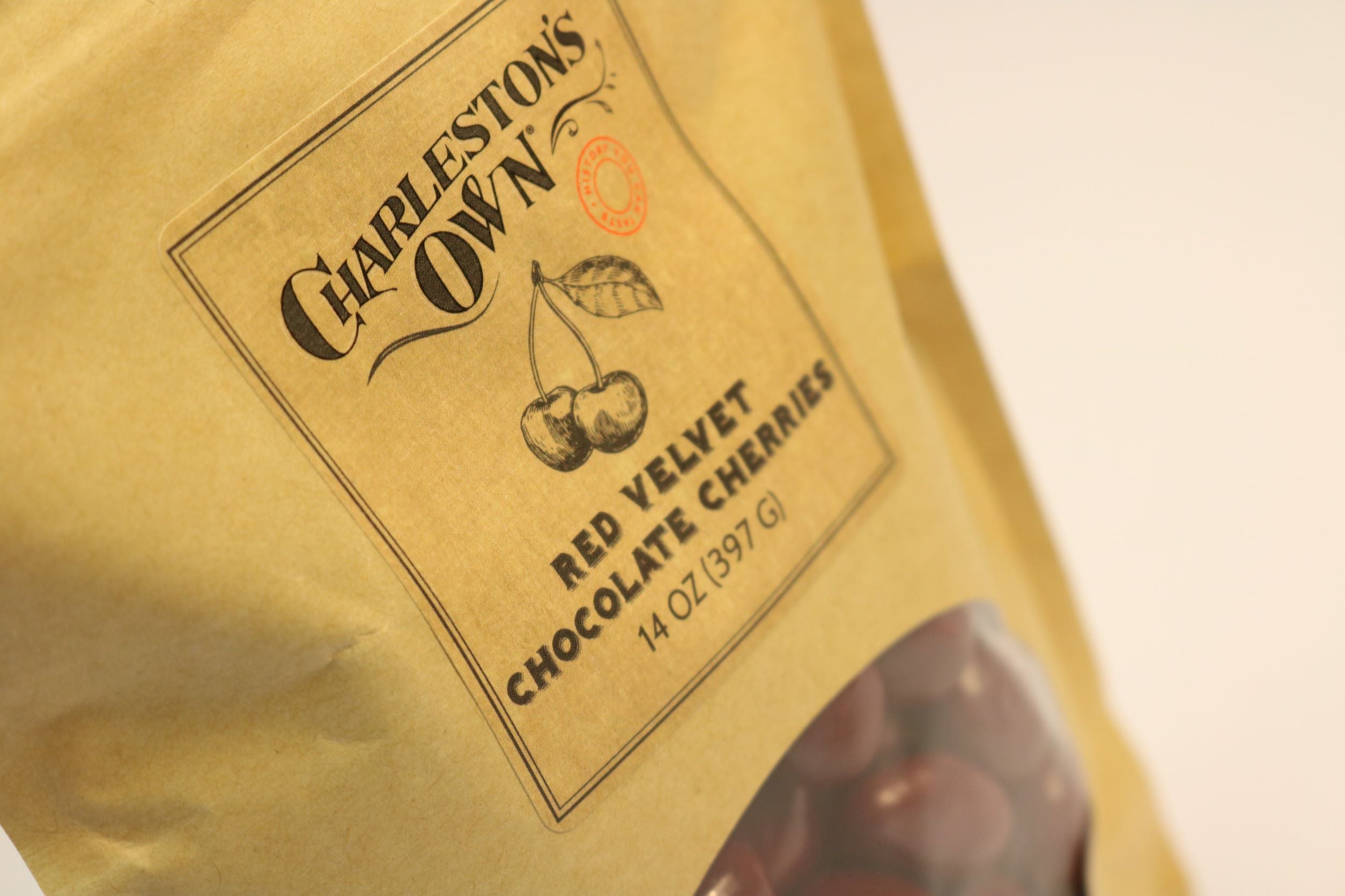 Red Velvet Chocolate Cherries - Charleston Specialty Foods